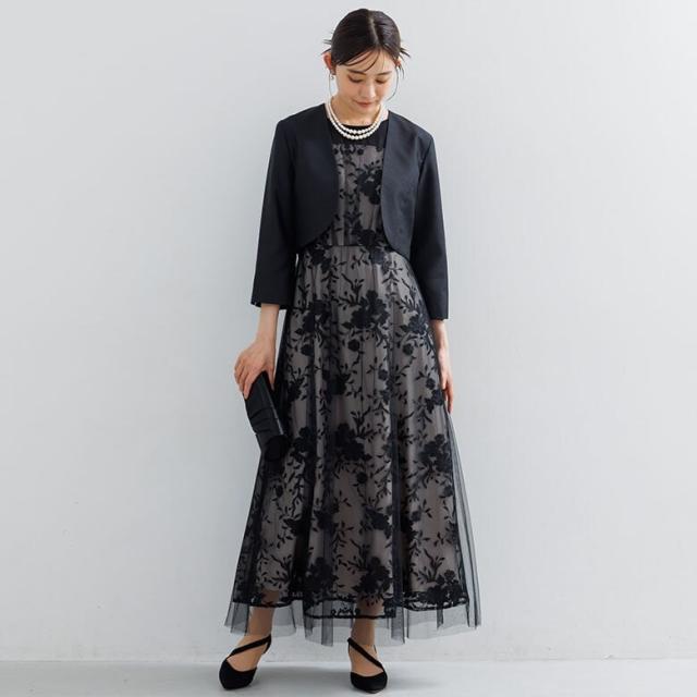 フォルムフォルマ（form forma）/【ジャケット単品】《シャンタン生地使用》マザードレスジャケット /正礼装/結婚式/母親/母