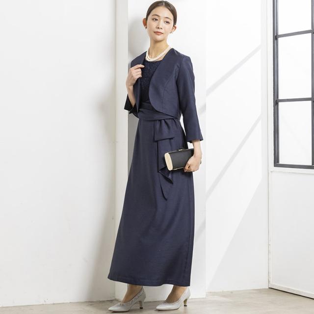 フォルムフォルマ（form forma）/【ジャケット単品】《シャンタン生地使用》マザードレスジャケット /正礼装/結婚式/母親/母