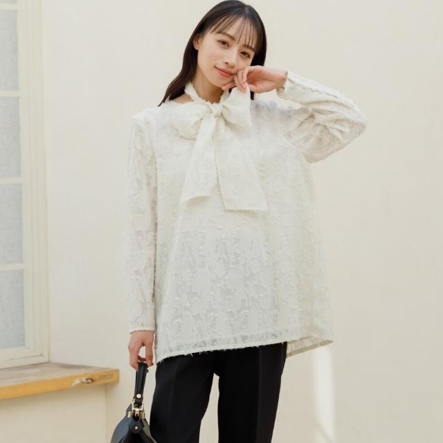 フォルムフォルマ（form forma）/単品シアージャガードブラウス/ウォッシャブル対応/セレモニー/卒業式/入学式/学校行事/七五三