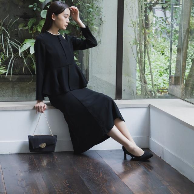 フォルムフォルマ（form forma）/【kaene】【喪服】ブラックフォーマル/礼服/ワンピース/七五三/お宮参り/オールシーズン