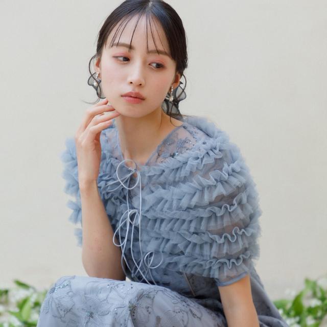 フォルムフォルマ（form forma）/ケープボレロ/結婚式/パーティー/お呼ばれ/クルージング/演奏会