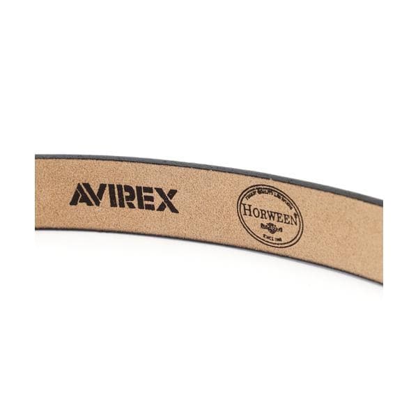 アヴィレックス（AVIREX）/《直営店限定》HORWEEN LEATHER RING BELT ／ ホーウィン レザー リング ベ