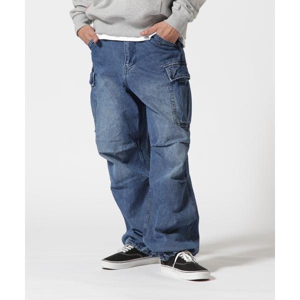 アヴィレックス（AVIREX）/《WEB&限定》M−65 FATIGUE DENIM PANTS ／ M−65 ファティー