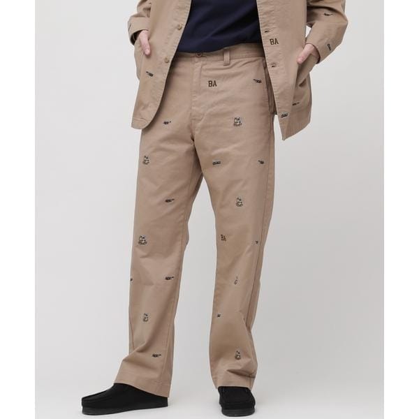 アヴィレックス（AVIREX）/POINT EMBROIDERY CHINO PANTS ／ ポイント エンブロイダリー チノパンツ