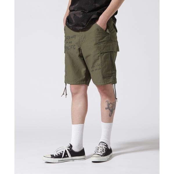 アヴィレックス（AVIREX）/《WEB&限定》M−65 FATIGUE CUSTOM SHORT PANTS ／ M−6