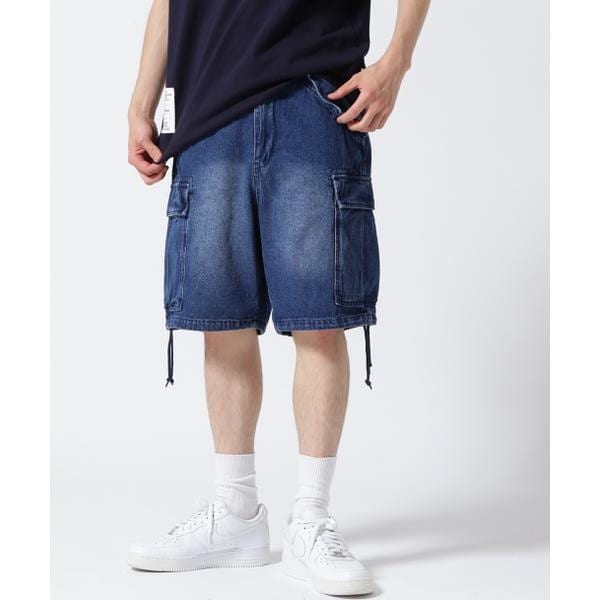 アヴィレックス（AVIREX）/《WEB&限定》M−65 FATIGUE DENIM SHORT PANTS ／ M−65