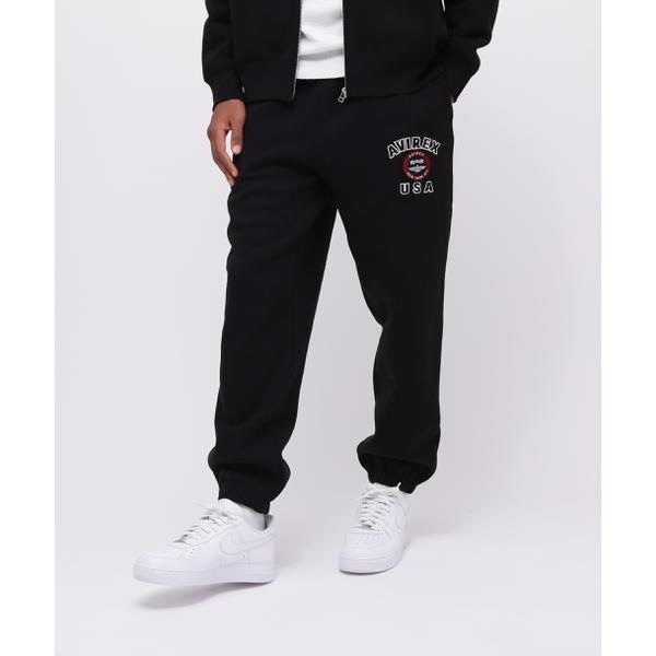 アヴィレックス（AVIREX）/VARSITY LOGO SWEAT PANTS ／ バーシティ ロゴ スウェットパンツ