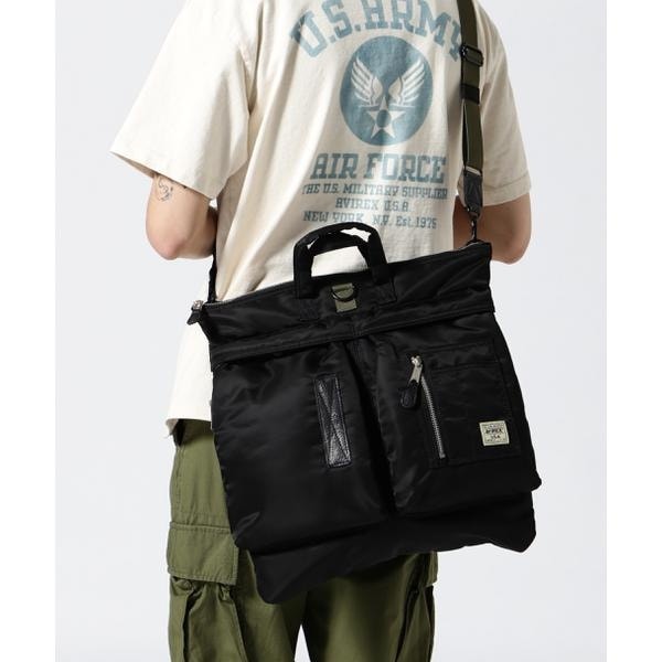 アヴィレックス（AVIREX）/NEW FLIGHT NYLON MEDIUM HELMET BAG ／ ニュー フライト ナイロン