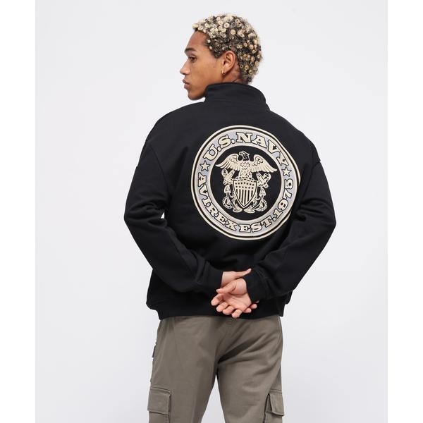 アヴィレックス（AVIREX）/《WEB限定》HALF ZIP FATIGUE SWEAT／ハーフジップ ファティーグ スウェット