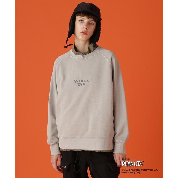 アヴィレックス（AVIREX）/《AVIREX×PEANUTS》HOMIES SWEAT／アヴィレックス×ピーナッツ ホーミーズ ス
