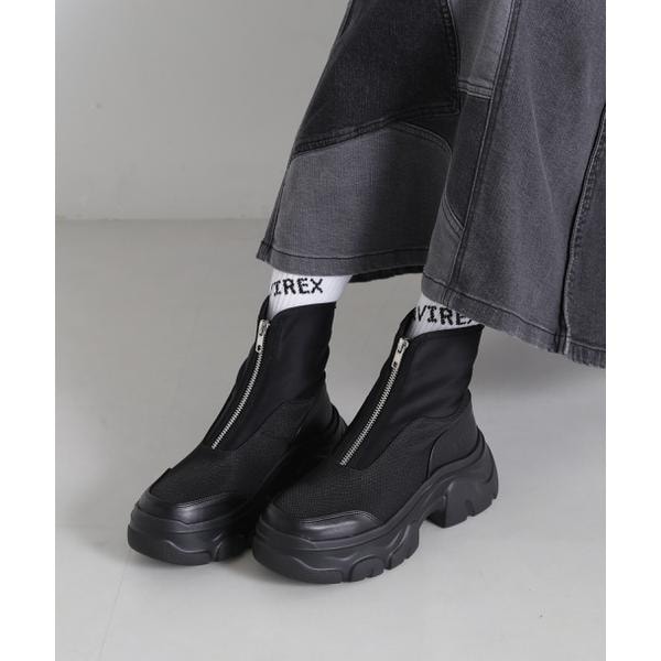 アヴィレックス（AVIREX）/《直営店限定》FRONT ZIP BOOTS／フロントジップブーツ