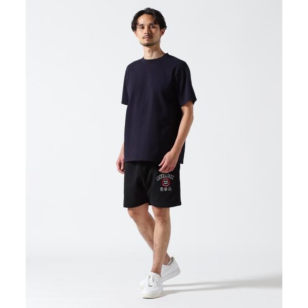 アヴィレックス（AVIREX）/《直営店限定》VARSITY LOGO SHORTS ／ バーシティ ロゴ ショーツ ／ AVIRE