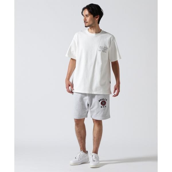 アヴィレックス（AVIREX）/《直営店限定》VARSITY LOGO SHORTS ／ バーシティ ロゴ ショーツ ／ AVIRE