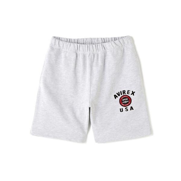 アヴィレックス（AVIREX）/《直営店限定》VARSITY LOGO SHORTS ／ バーシティ ロゴ ショーツ ／ AVIRE