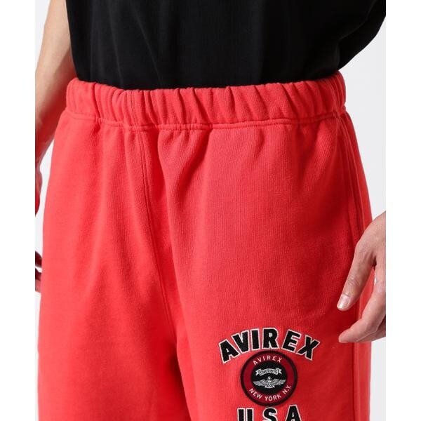 アヴィレックス（AVIREX）/《直営店限定》VARSITY LOGO SHORTS ／ バーシティ ロゴ ショーツ ／ AVIRE