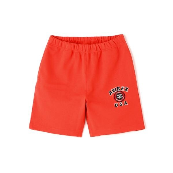 アヴィレックス（AVIREX）/《直営店限定》VARSITY LOGO SHORTS ／ バーシティ ロゴ ショーツ ／ AVIRE