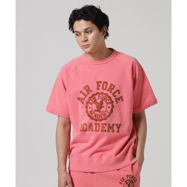 アヴィレックス（AVIREX）/SWEAT T−SHIRT ”USAFA” ／ スウェット 半袖Tシャツ ／ AVIREX ／ アヴ