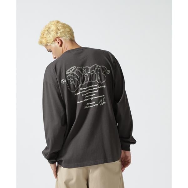 アヴィレックス（AVIREX）/《直営店限定》GRAFFITI EMBROIDERY L／S T−SHIRT