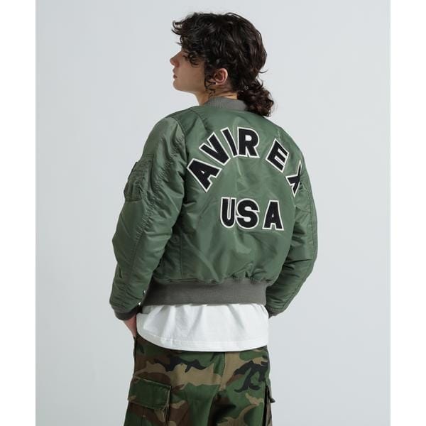 アヴィレックス（AVIREX）/《WOMAN》MA−1 COMMERCIAL LOGO