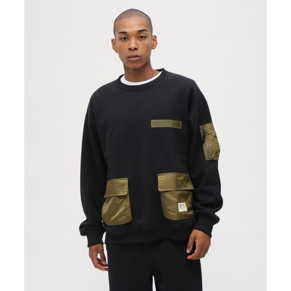 アヴィレックス（AVIREX）/《WEB&限定》TACTICAL CREWNECK SWEAT