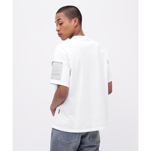 アヴィレックス（AVIREX）/《50th Anniversary》LEATHER PATCHED FATIGUE T−SHIRT