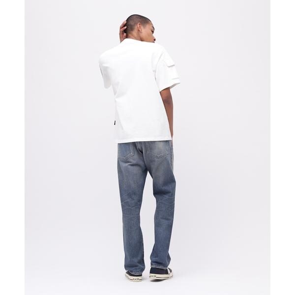 アヴィレックス（AVIREX）/《50th Anniversary》LEATHER PATCHED FATIGUE T−SHIRT