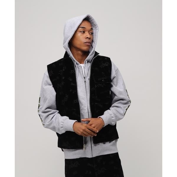 アヴィレックス（AVIREX）/FLOCKING DENIM VEST