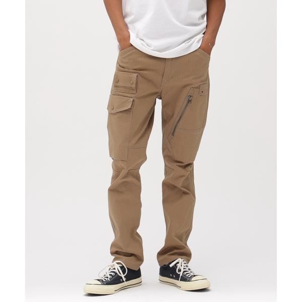 【NEW】アヴィレックス（AVIREX）/STRETCH HERRINGBONE CARGO PANTS