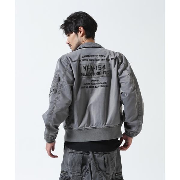 【NEW】アヴィレックス（AVIREX）/FADED NYLON TYPE CWU−36P JACKET