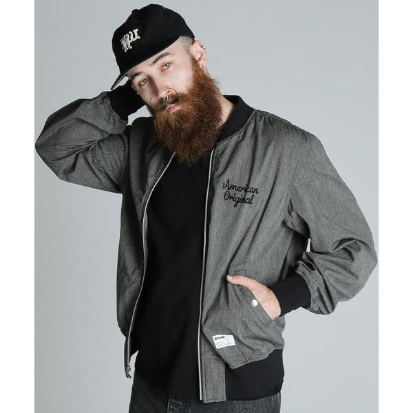 ショット（Schott）/COTTON COVERT EMB． JACKET／コットンコバート 刺繍ジャケット