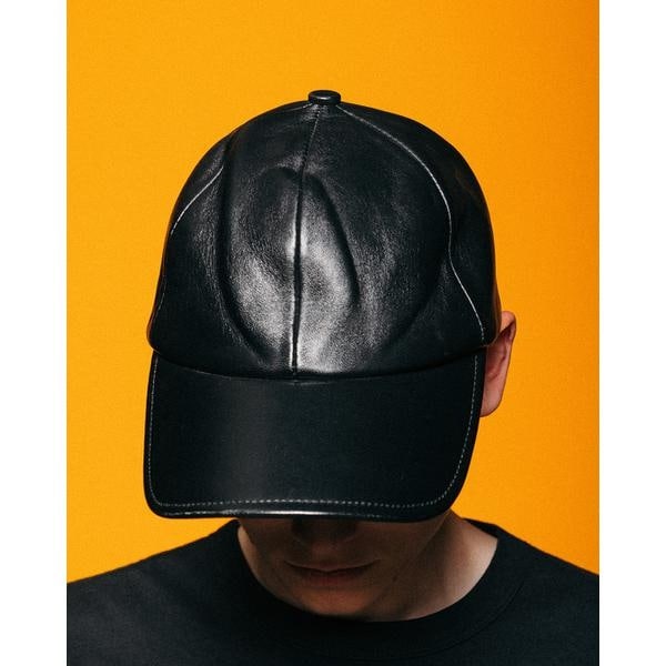 ショット（Schott）/LEATHER B．B CAP／レザー ベースボールキャップ