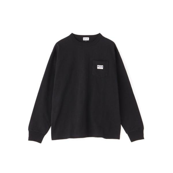 ショット（Schott）/LS WORK LABEL POCKET／ワークラベル ポケット ロングスリーブ Tシャツ