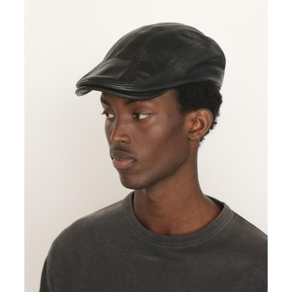 ショット（Schott）/LEATHER HUNTING CAP／レザー ハンチング キャップ