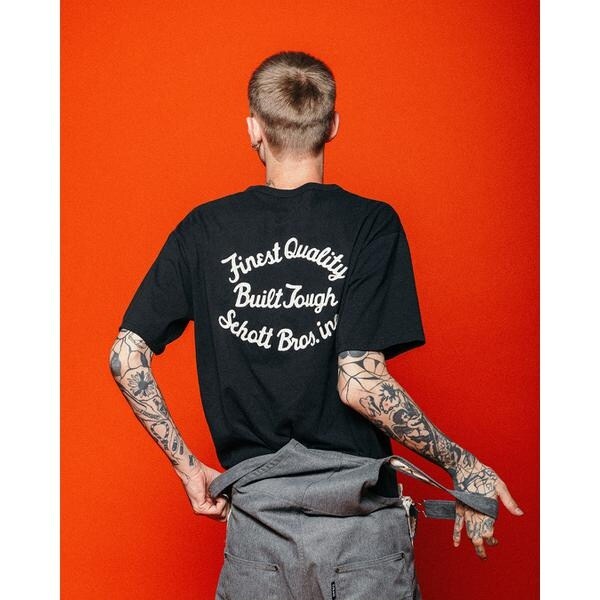 ショット（Schott）/HENLEY T−SHIRT FINEST QUALITYBUILTTOUG／ヘンリーネック Tシャ