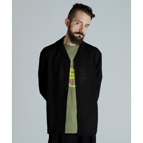 ショット（Schott）/CHIFFON LS SHIRT／シフォン LSシャツ