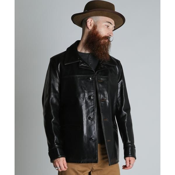 ショット（Schott）/632US LEATHER CARCOAT／カーコート