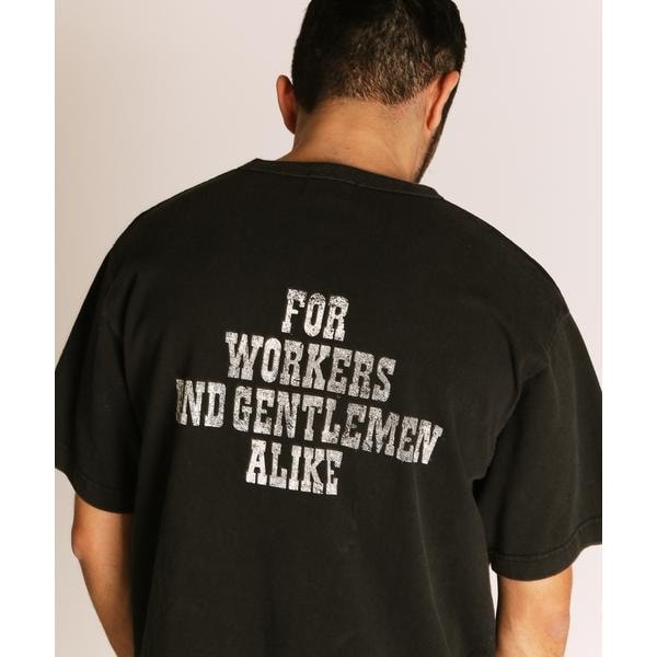 ショット（Schott）/FOR WORKERS AND GENTLEMEN ALIKE T−SHIRT／フォーワークスジェン