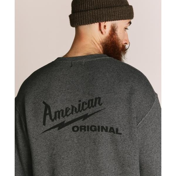 ショット（Schott）/SALT AND PEPPER CREW SWEAT AMERICAN ORIGINAL
