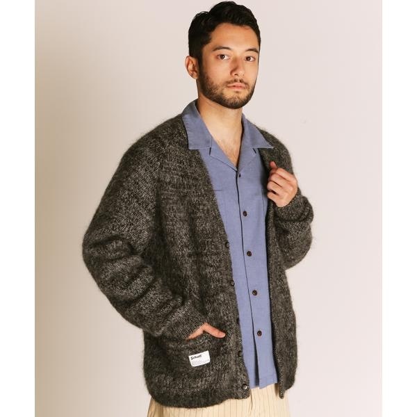 ショット（Schott）/MOHAIR KNIT CARDIGAN／モヘア ニットカーディガン