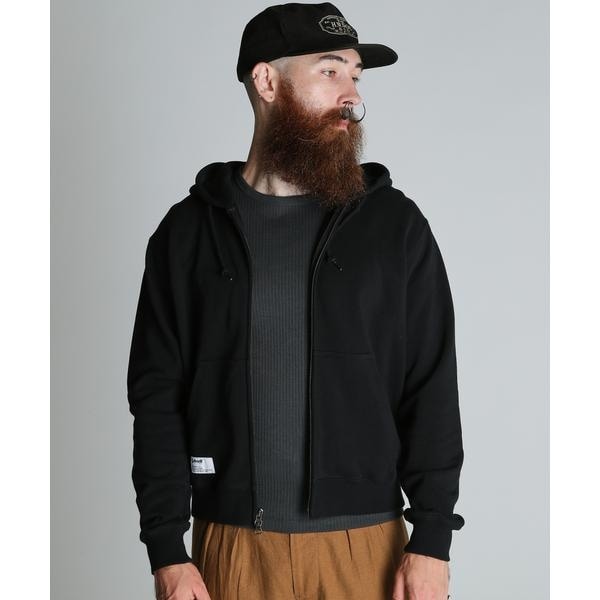 ショット（Schott）/BLANK ZIP HOODED／ブランク ジップ パーカー