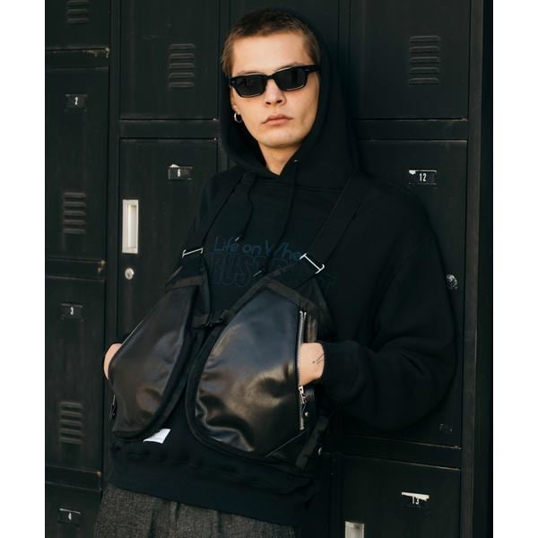 【NEW】ショット（Schott）/LEATHER LUGGAGE VEST／レザーラゲッジ ベスト