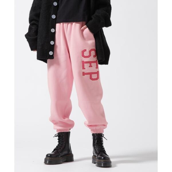 エルエイチピー（LHP）/september／セプテンバー／SEPスウェットパンツ／ロゴスウェットパンツ