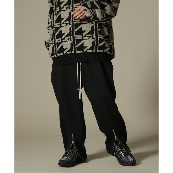エルエイチピー（LHP）/DankeSchon／ダンケシェーン／TC BLK FRONTZIP PANTS／TCブラックフロン