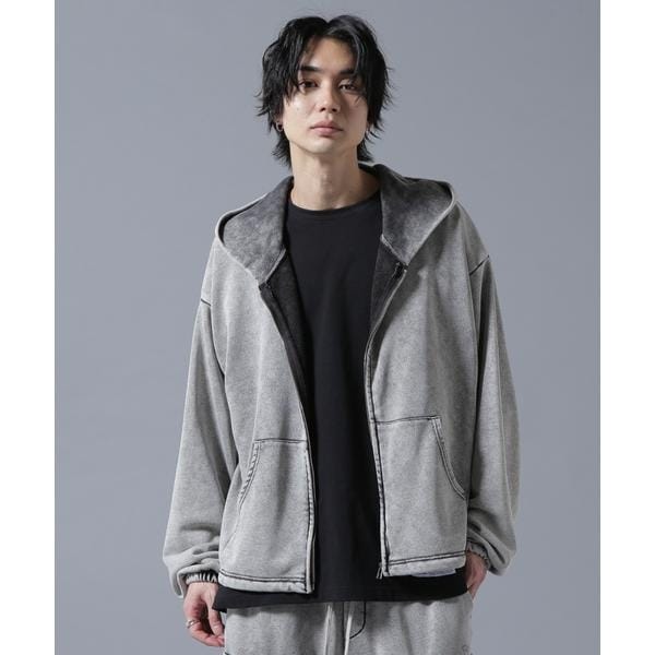 エルエイチピー（LHP）/DankeSchon／ダンケシェーン／SWEAT SHORT ZIP−HOODIE