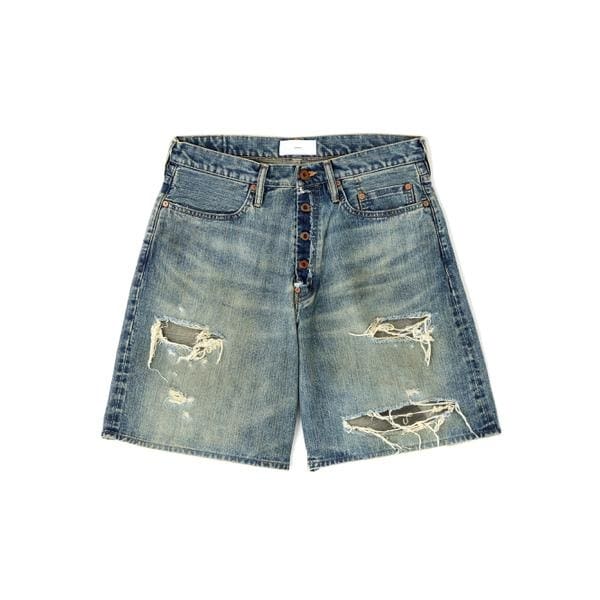 エルエイチピー（LHP）/SUGARHILL／シュガーヒル／DAMAGED MODERN DENIM PANTS SHORTS