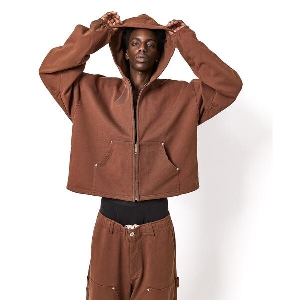 エルエイチピー（LHP）/DankeSchon／ダンケシェーン／480HW SWEAT ZIP HOODIE