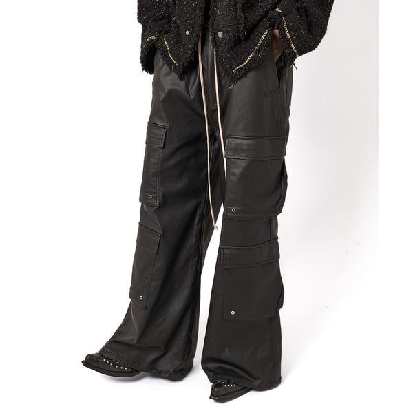 エルエイチピー（LHP）/DankeSchon／ダンケシェーン／COATING FLARE CARGO PANTS