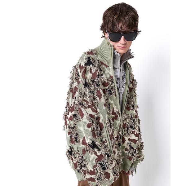 エルエイチピー（LHP）/DankeSchon／ダンケシェーン／CAMO KNIT DS