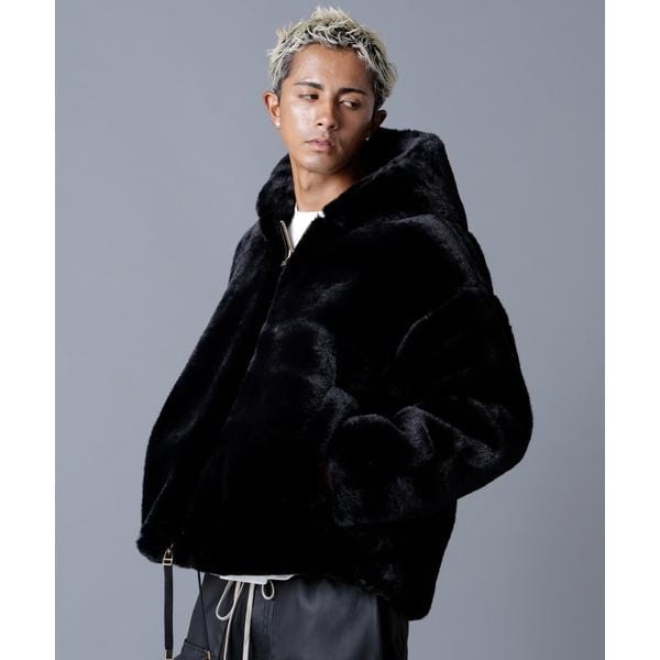 エルエイチピー（LHP）/ＤＳ／ＥＣＯ　ＦＵＲ　ＨＯＯＤ　ＢＺ　ＢＬＫ