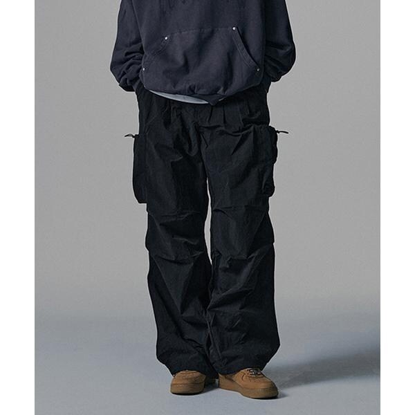 エルエイチピー（LHP）/NOT4NERD／ノットフォーナード／NYLON BIG POCKET CARGO PANTS